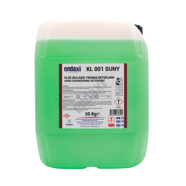 Suny Elde Bulaşık Yıkama Deterjanı 30 Kg Sıvı Bulaşık Deterjanı Endaxi ...